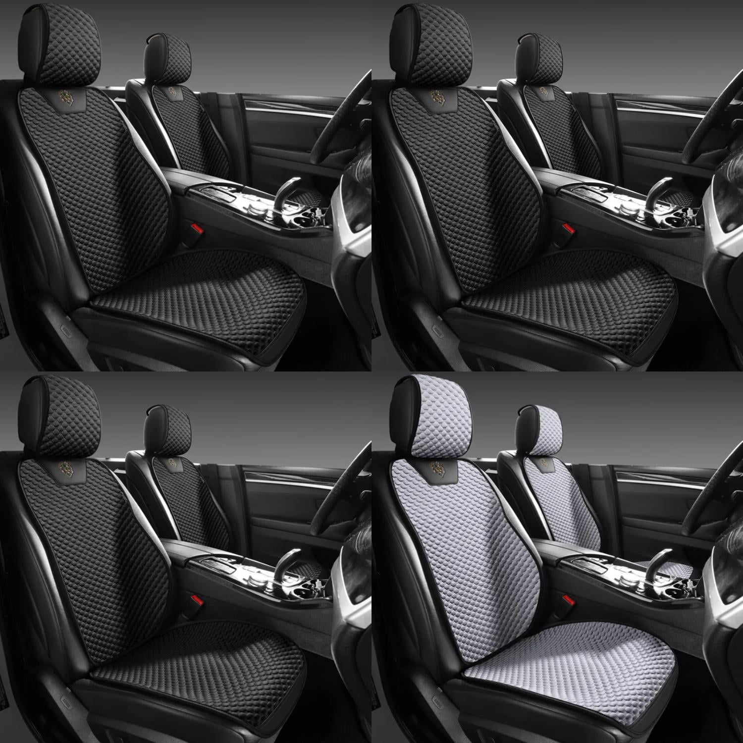 LANHSM Comfortable Breathable Ice Silk Single Seat Car Cushion ...