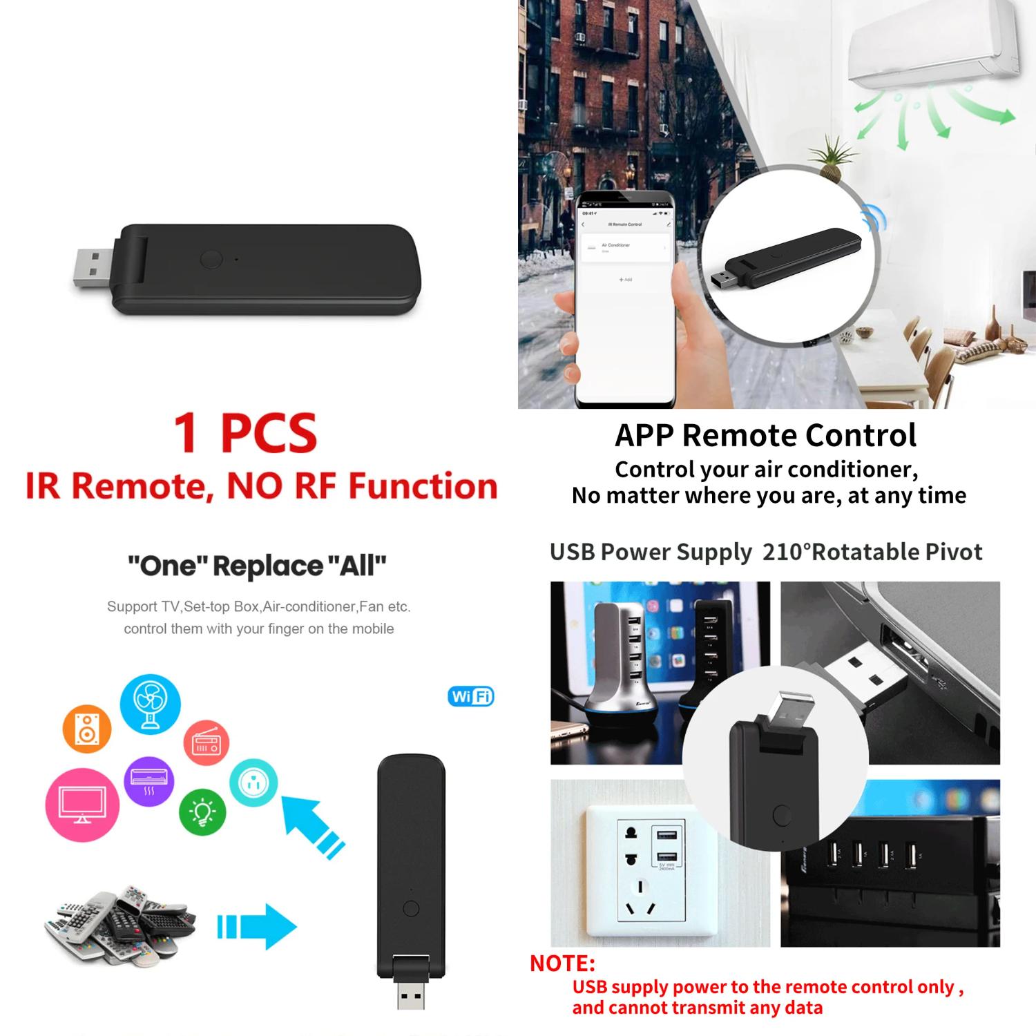 LANHSM Convenient and Efficient WiFi Enabled Smart USB Power Adapter ...