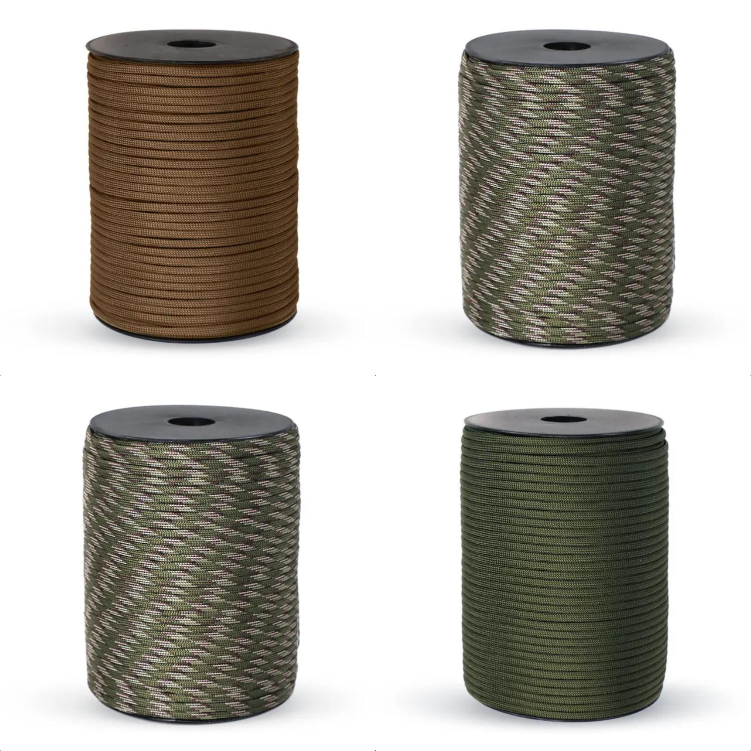LANHSM Durable 100M Long-lasting Heavy Duty Military Paracord Rope with ...