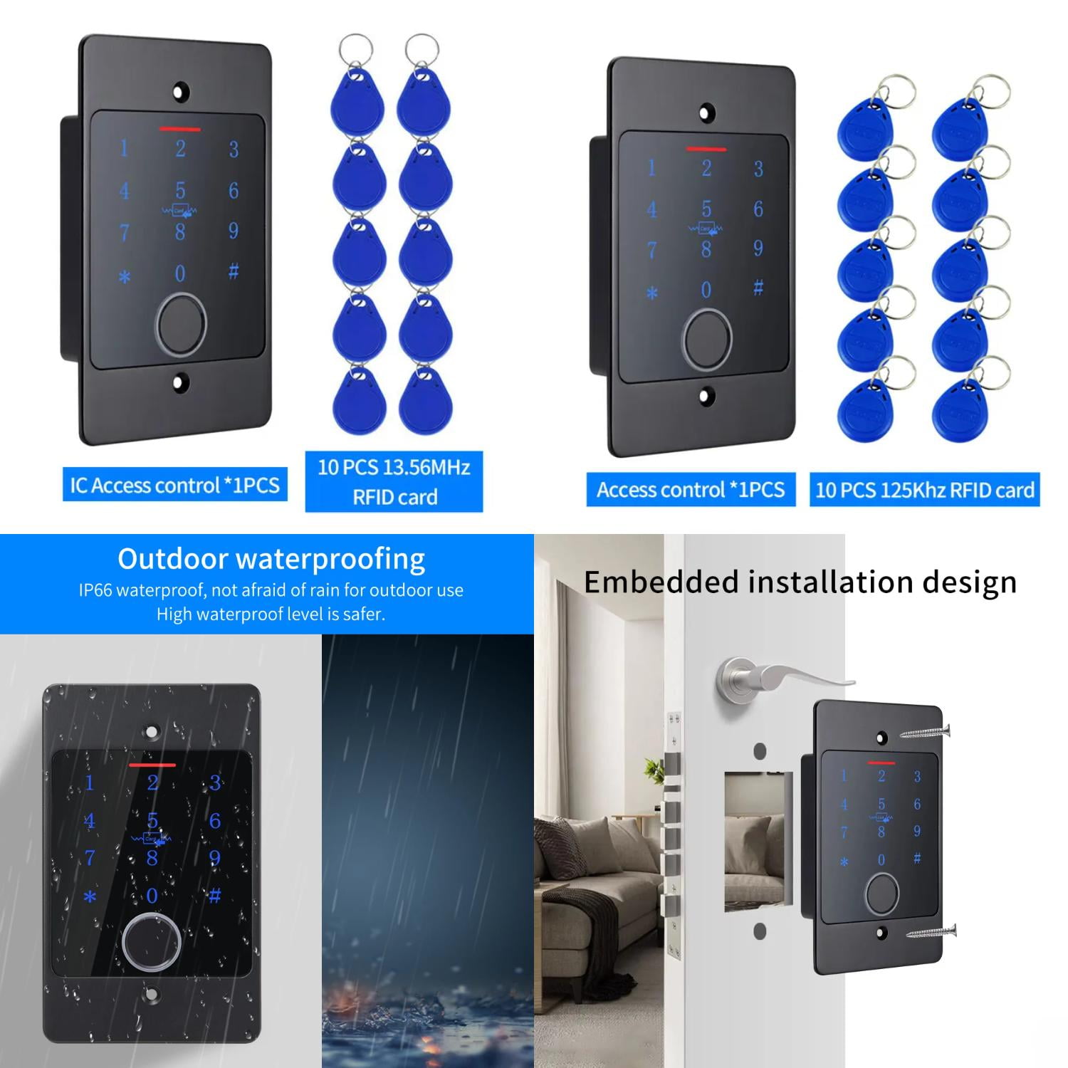 LANHSM Enhanced Metal Waterproof Standalone Wifi Fingerprint Access ... LANHSM Enhanced Metal Waterproof Standalone Wifi Fingerprint Access ...