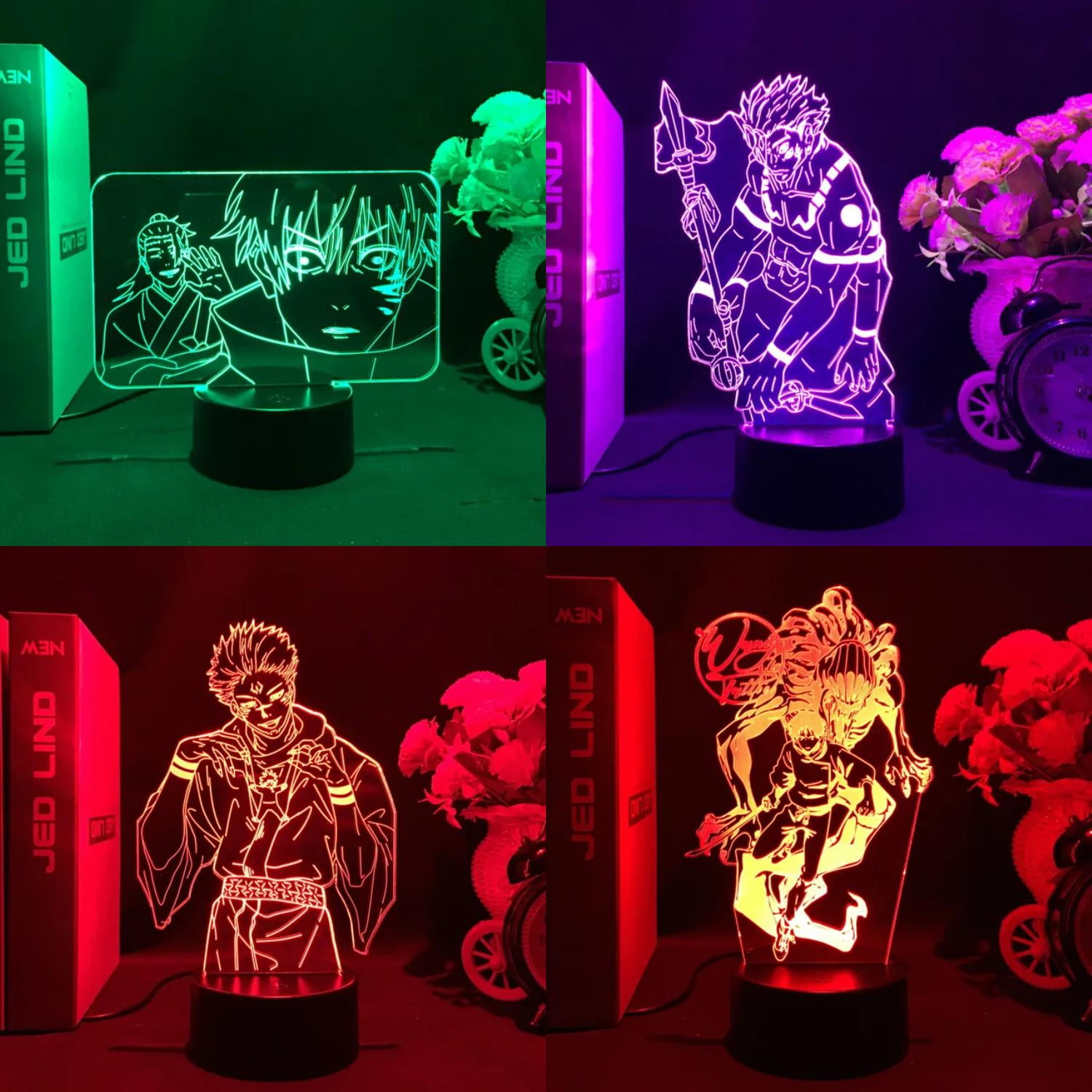 LANHSM Eye-catching and unique Anime Jujutsu Kaisen LED Light in ...