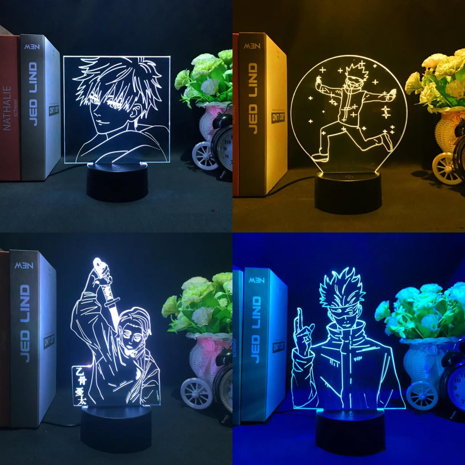 LANHSM Eye-catching and unique Anime Jujutsu Kaisen LED Light in ...