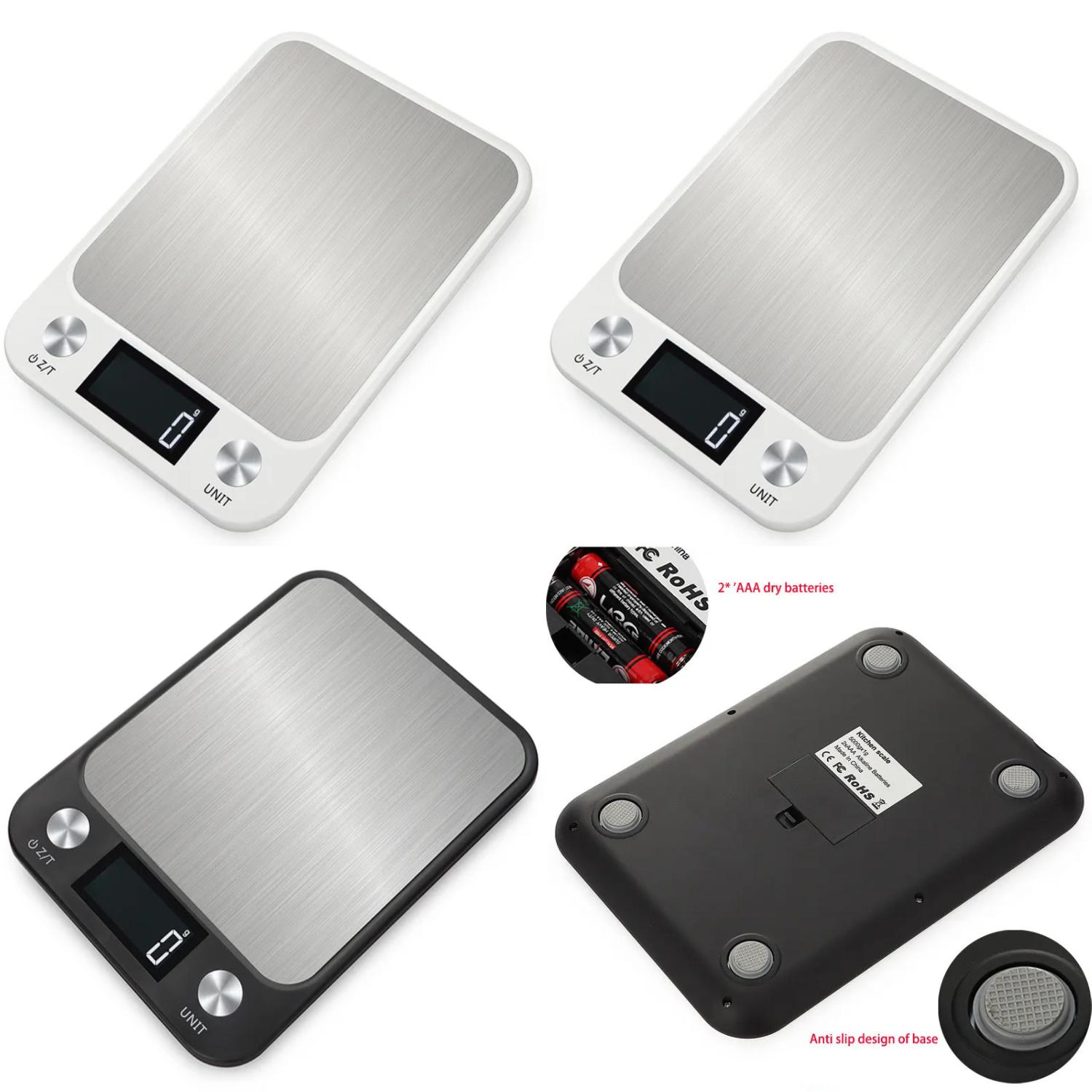 LANHSM High-Quality Accurate Stainless Steel Kitchen Scale with Large ...