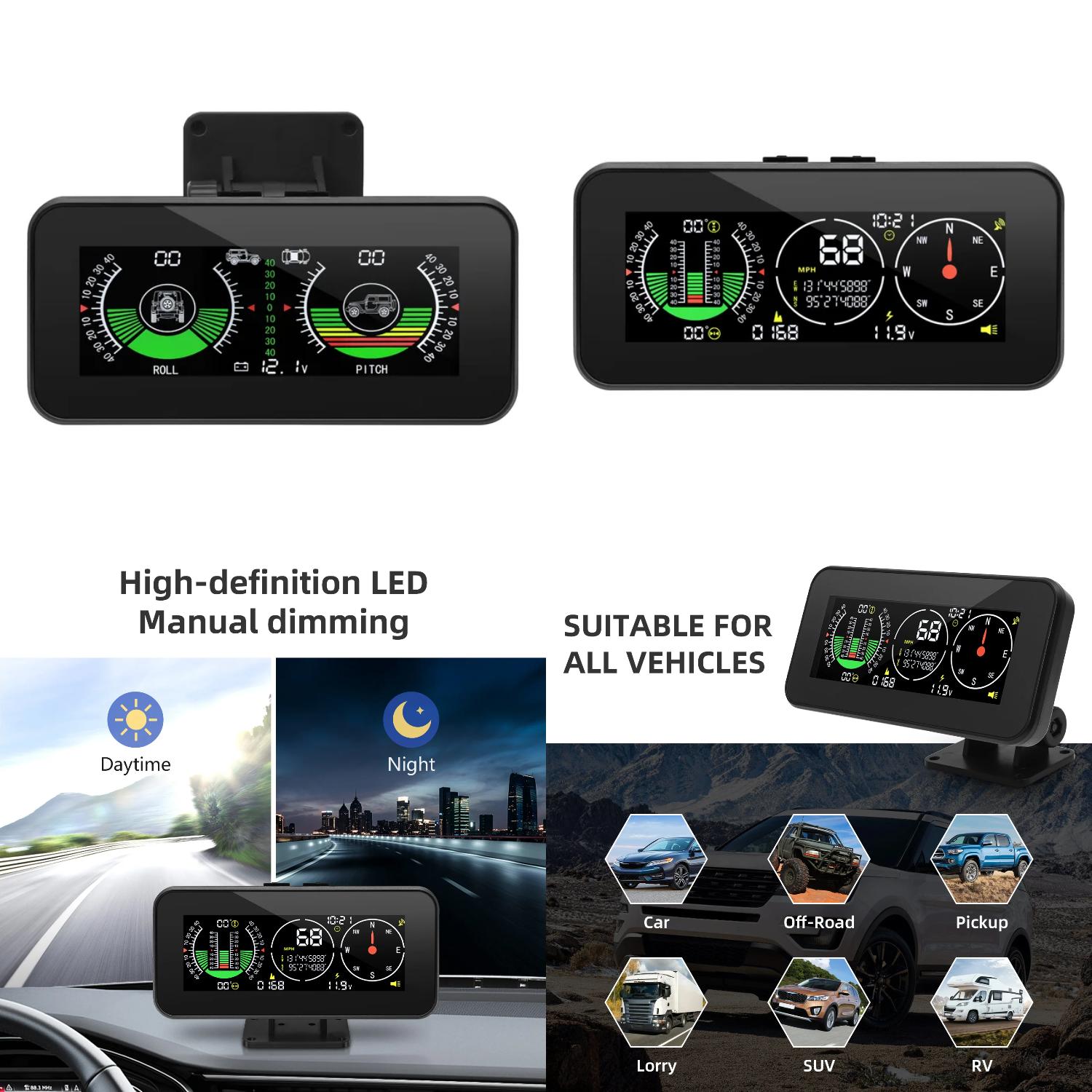 LANHSM Improved Performance Enhanced with M60 Digital Speed Slope Meter ...