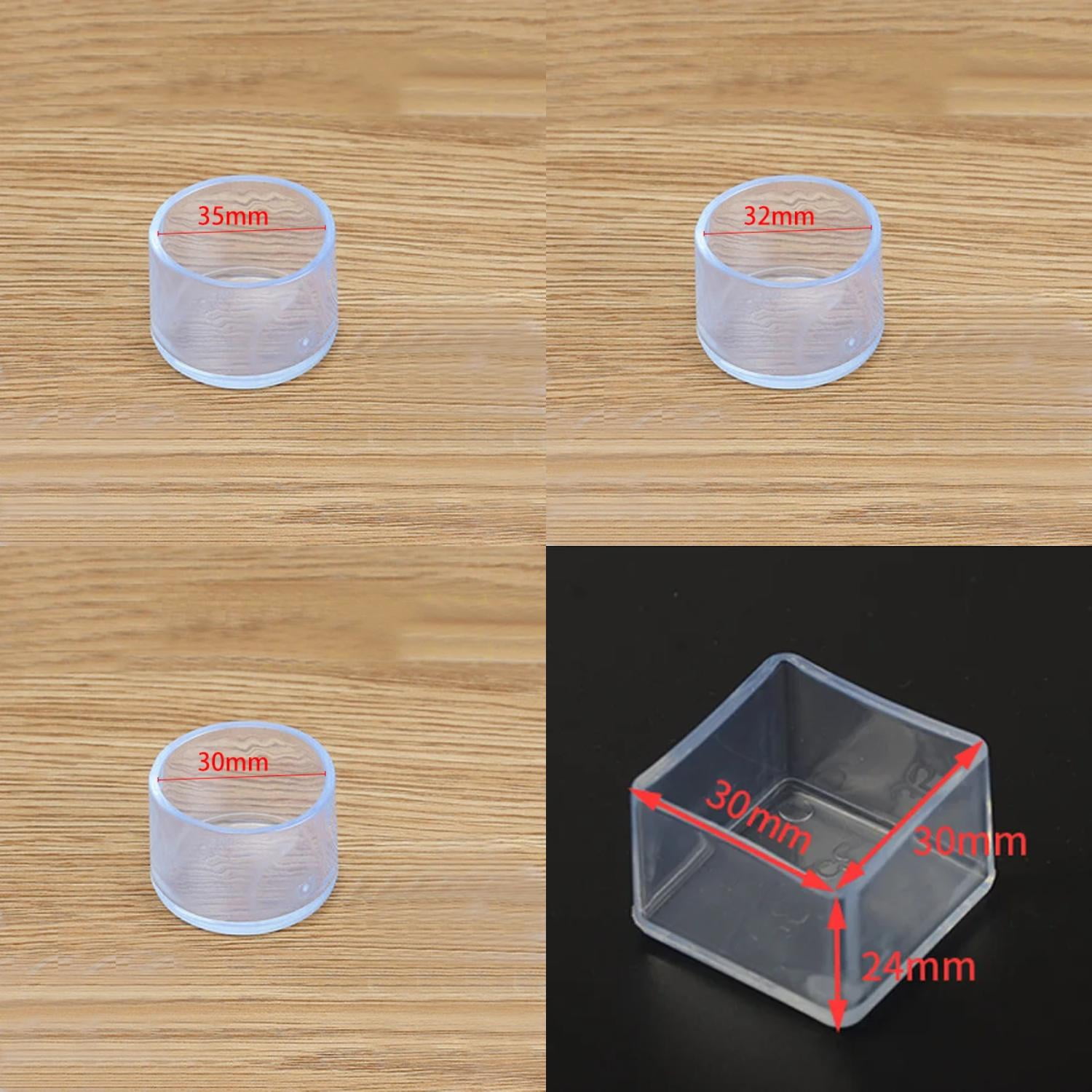 LANHSM Protect Your Floors with Durable Essential Rubber Chair Leg Caps ...