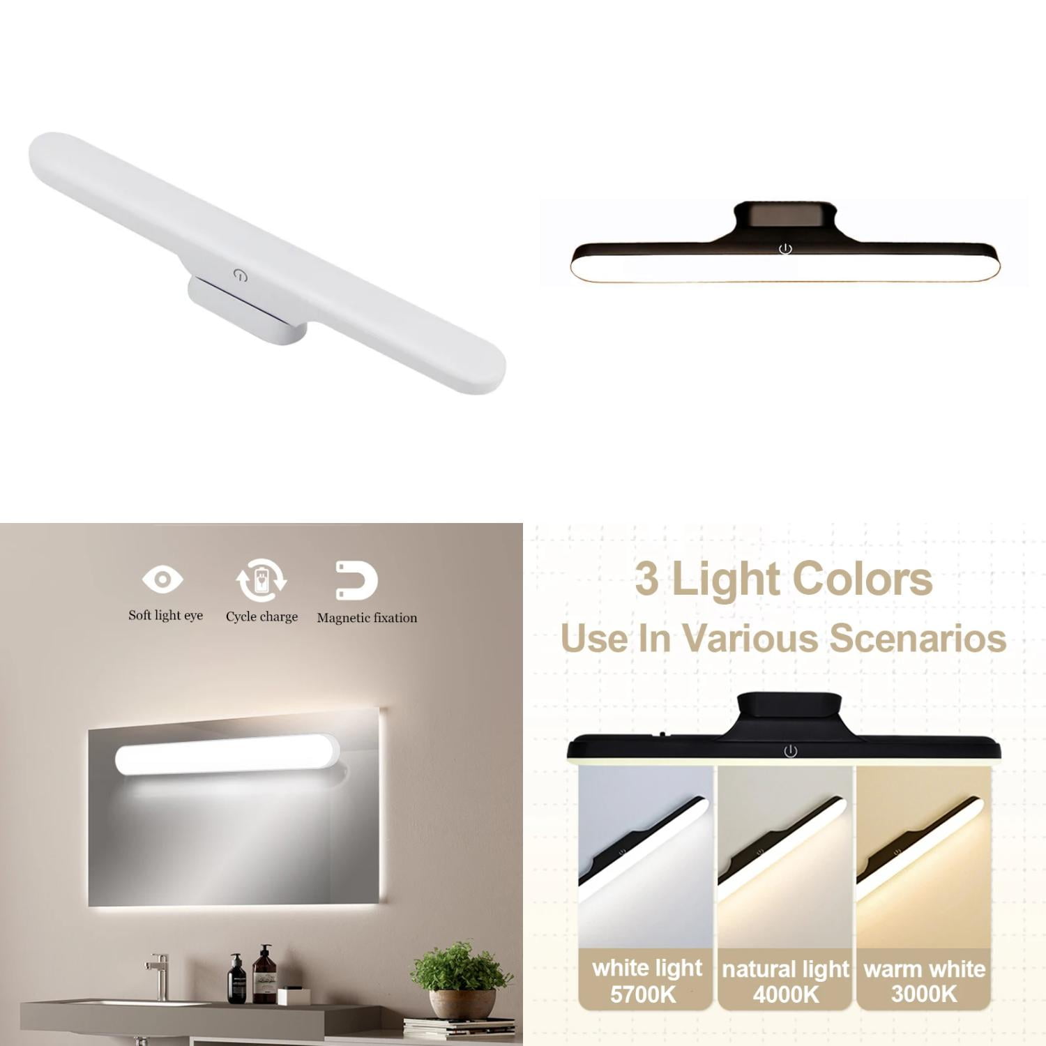 LANHSM Rechargeable Portable LED Makeup Vanity Lamp Light for Eye ... LANHSM Rechargeable Portable LED Makeup Vanity Lamp Light for Eye ...
