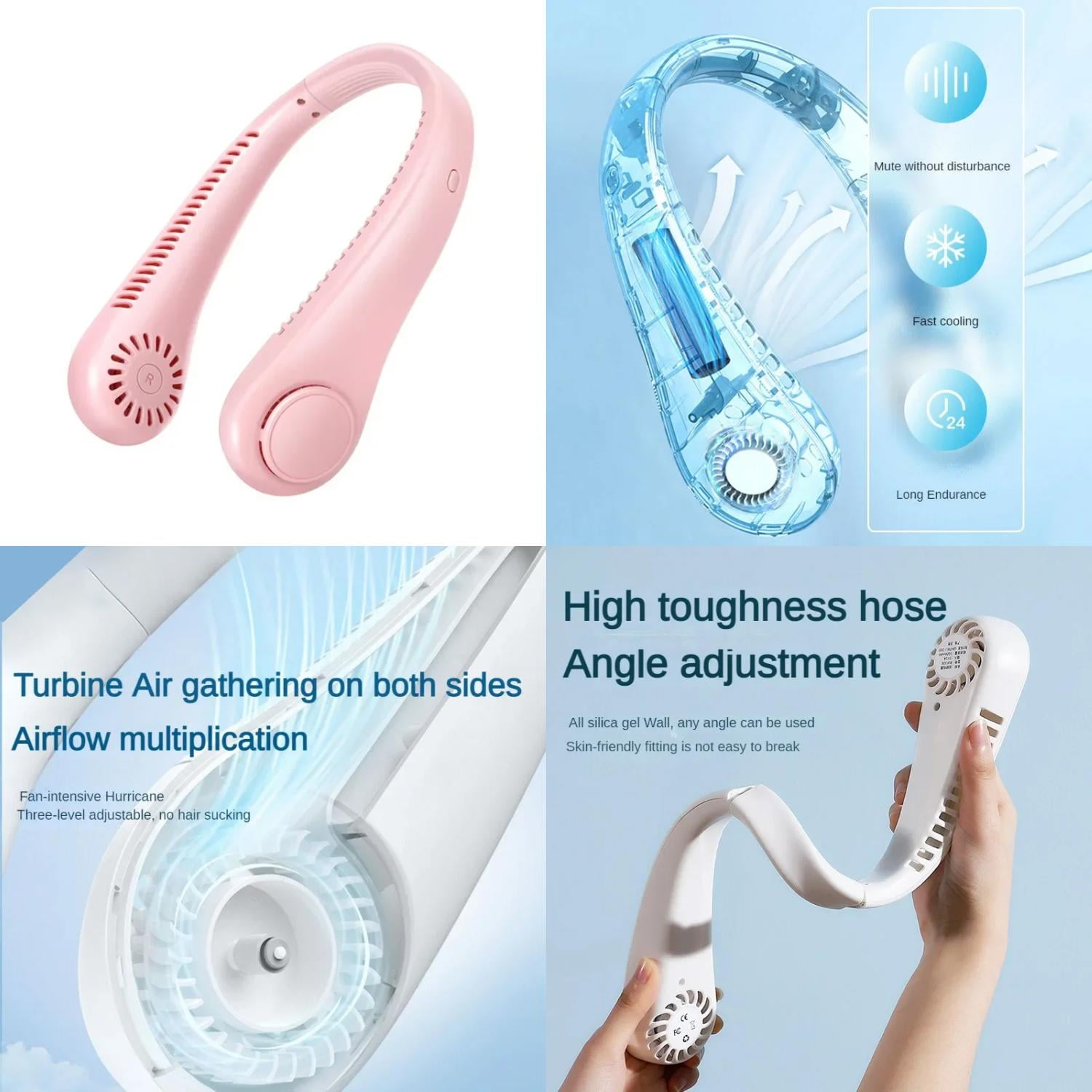 LANHSM Stay Cool with Convenient Lightweight and Powerful Bladeless ... LANHSM Stay Cool with Convenient Lightweight and Powerful Bladeless ...