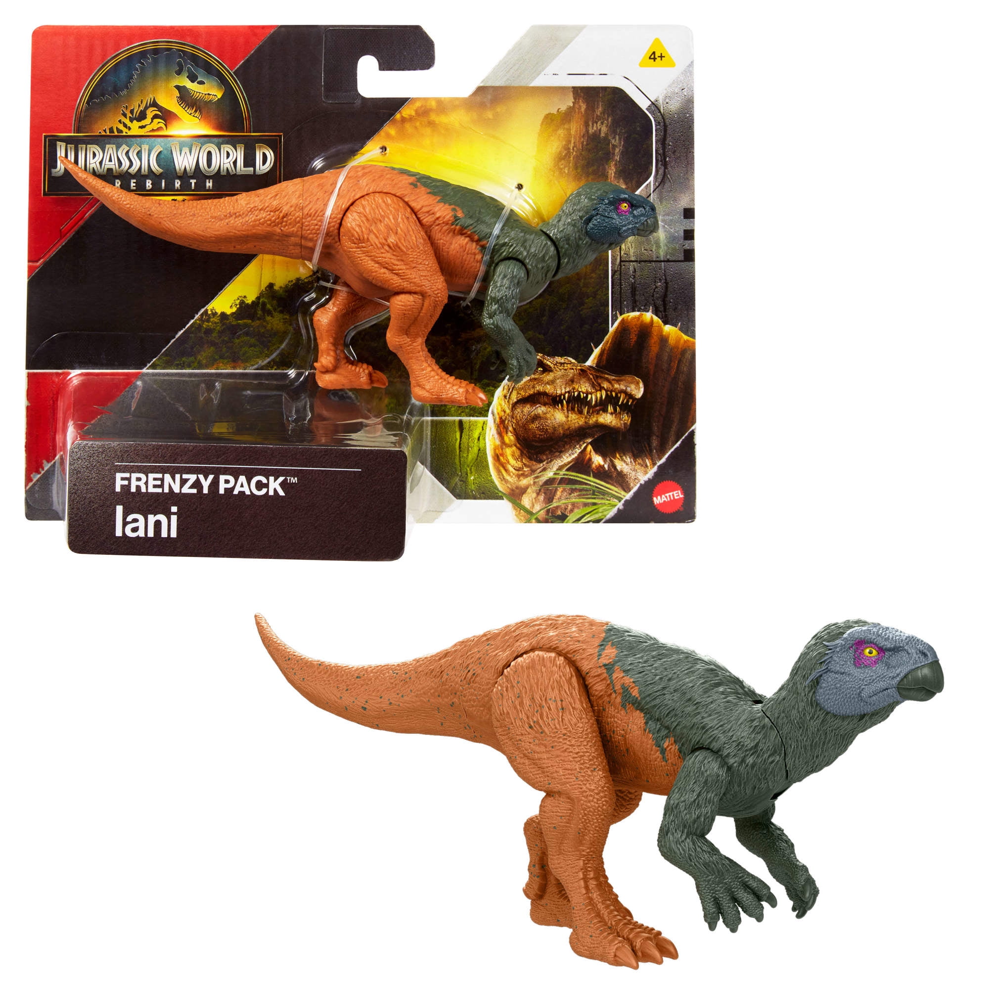 Jurassic World Rebirth Frenzy Pack Iani Dinosaur Figure, Authentic Toy ...
