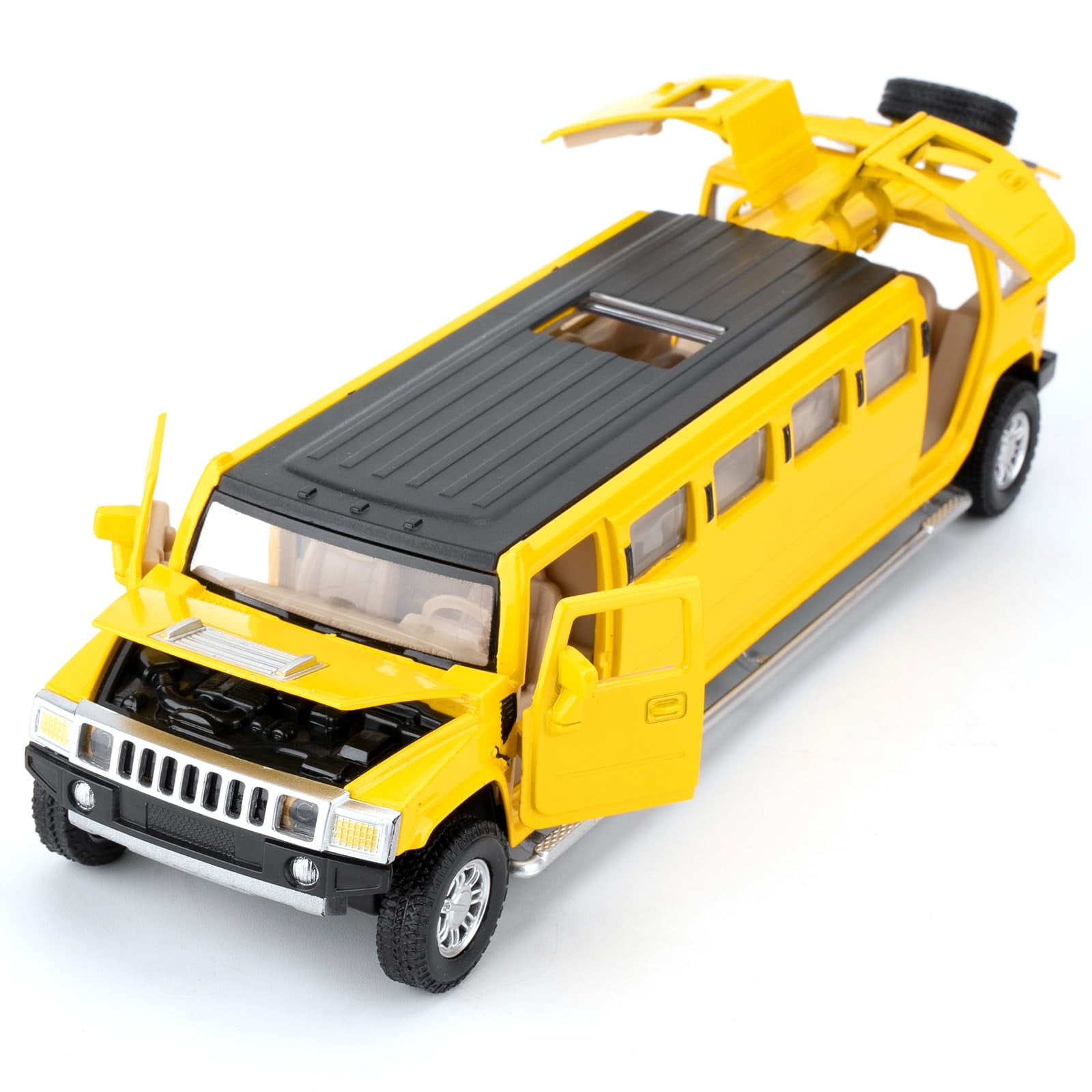 LANL 1/32 Hummer H2 Car Model, Diecast Car Toy with Sound and Light ...
