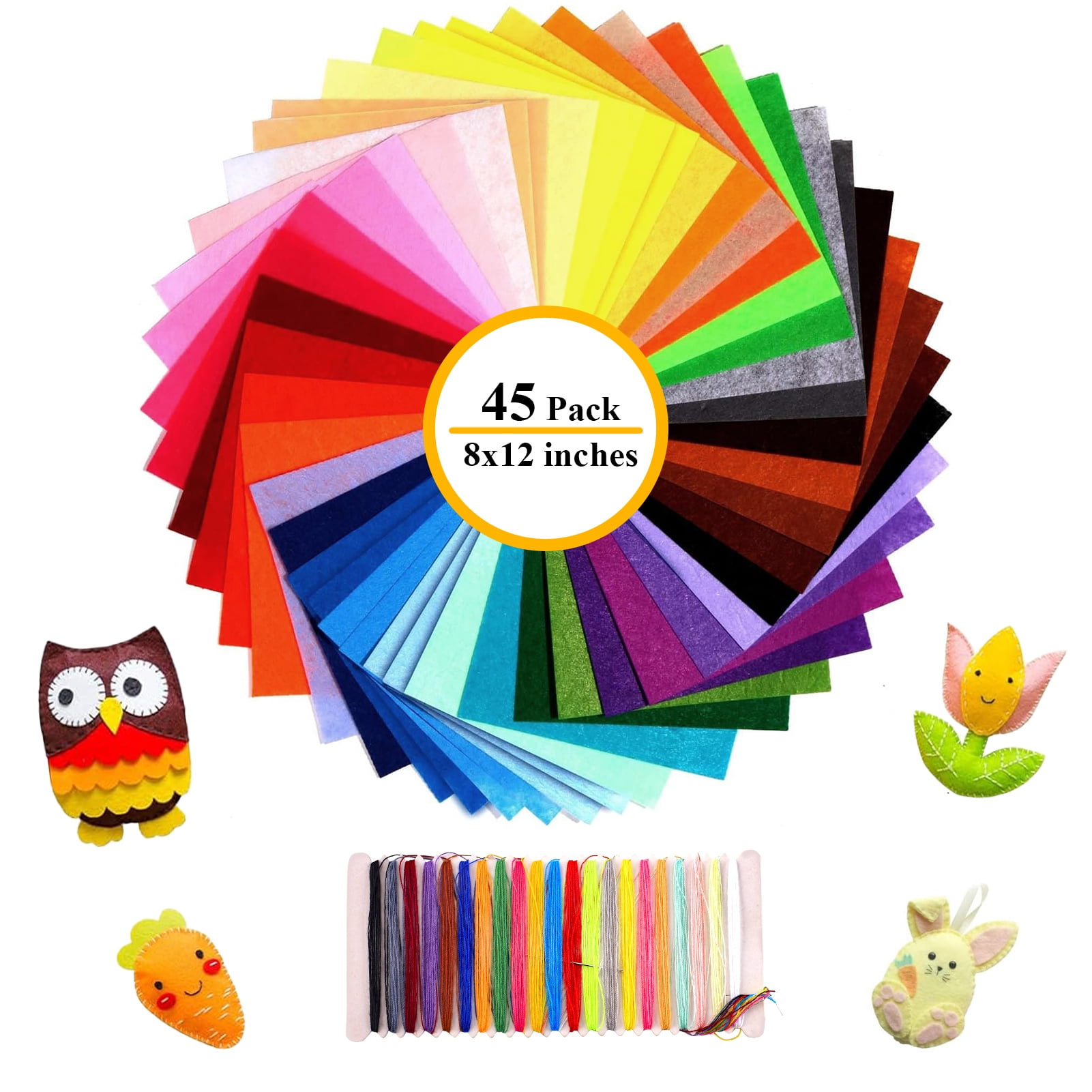 crafting felt sheets