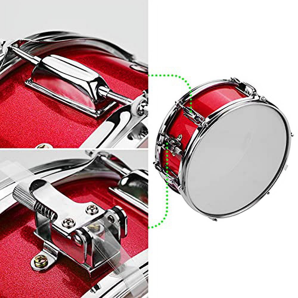 LANRU 12inch Snare Drum Head with Drumsticks Shoulder Strap Drum Key ...