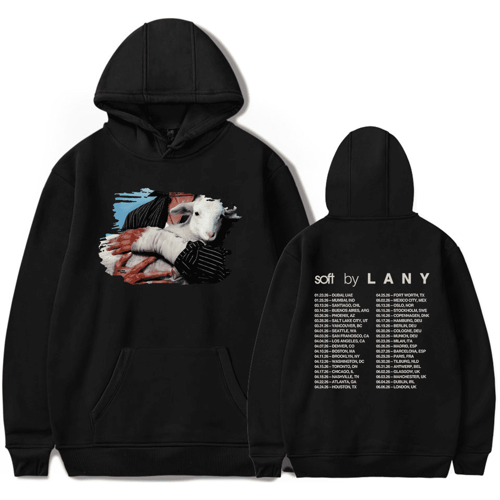 LANY Merch Soft Tour 2026 Hoodie Long Sleeve Pullovers Album Fashion ...