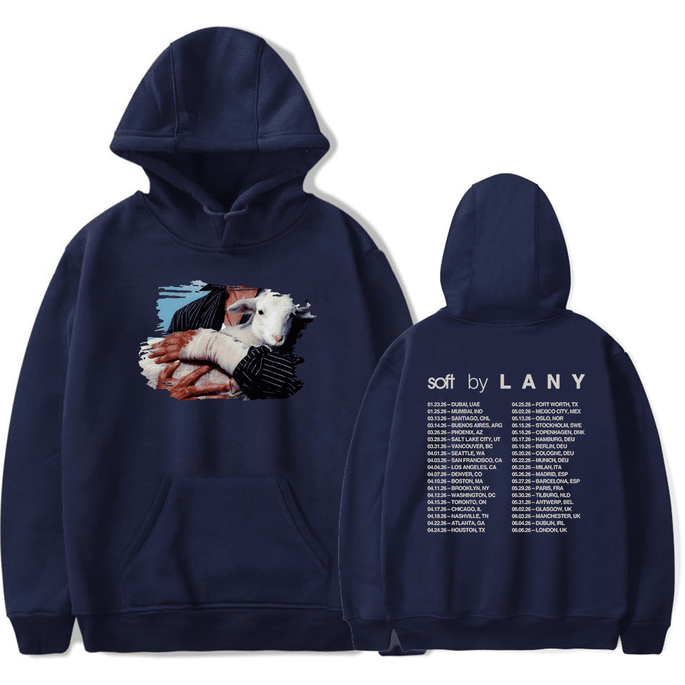 LANY Merch Soft Tour 2026 Hoodie Long Sleeve Pullovers Album Fashion ...