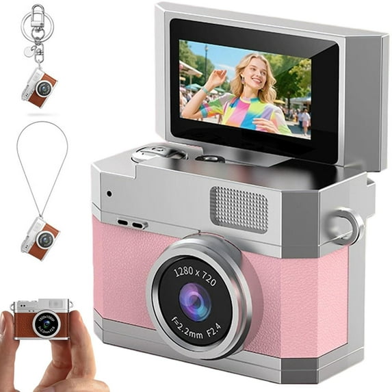 LANpengDZ Thumb Sized Screen Camera Digital Retro CCD High Definition ...