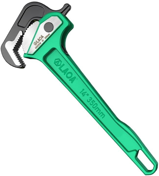 LAOA Industrial Rapid Cr-V Pipe Wrenches, Ratching Forceps Tongs ...