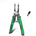 LAOA 9-in-1 Multifunctional Electrical Cable Cutter, Needle Nose Pliers & Wire Stripper ...