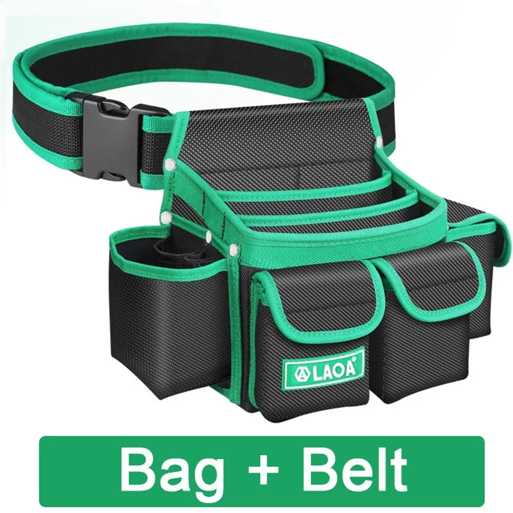 LAOA Plus Size High Quality Tool Waist Bag with Magnetic Thickened ...