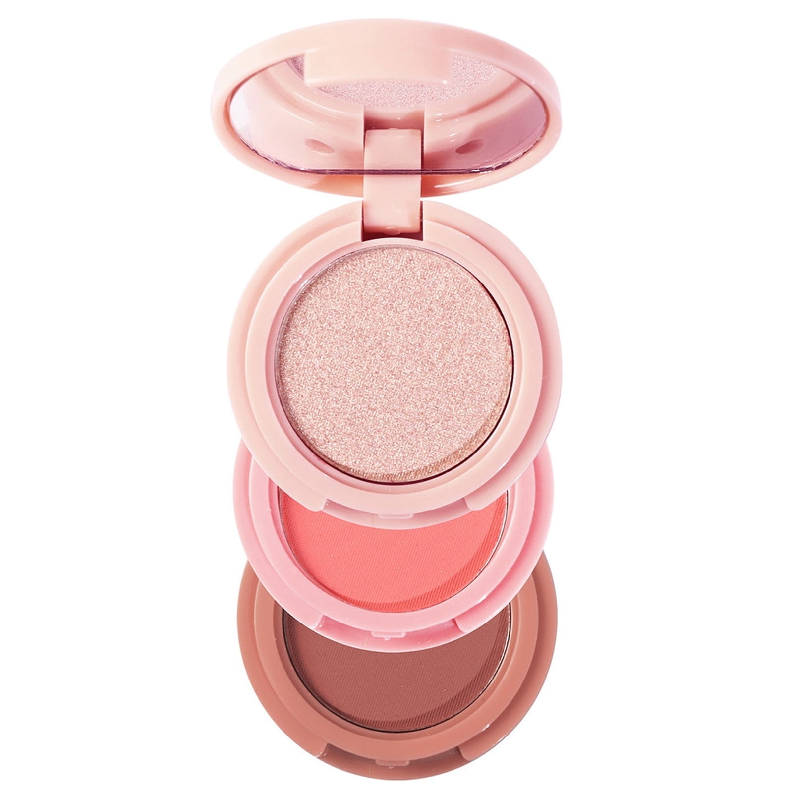 LAOLAO 3-in-1 Blendable Trio, Contour And Highlight Blush Makeup ...
