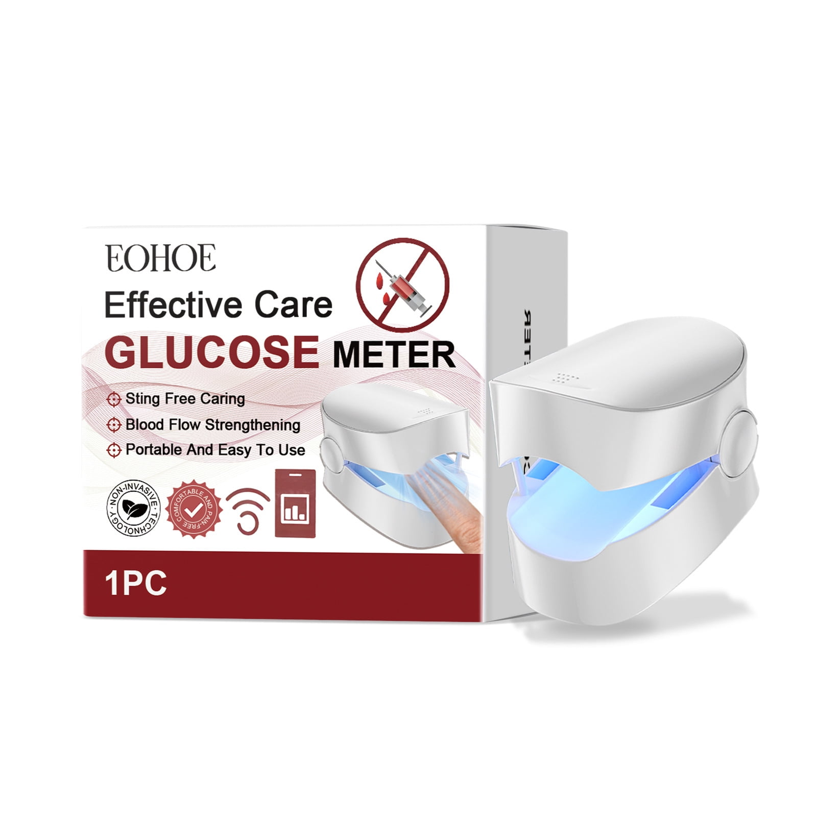 LAOLAO Blood G-lucose Monitors Blood Glucose Tester(1PCS) - Walmart.com