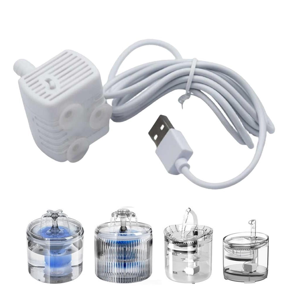 LAOLAO Cat Water Fountain Pump Quiet Pet Water Dispenser Pump ...