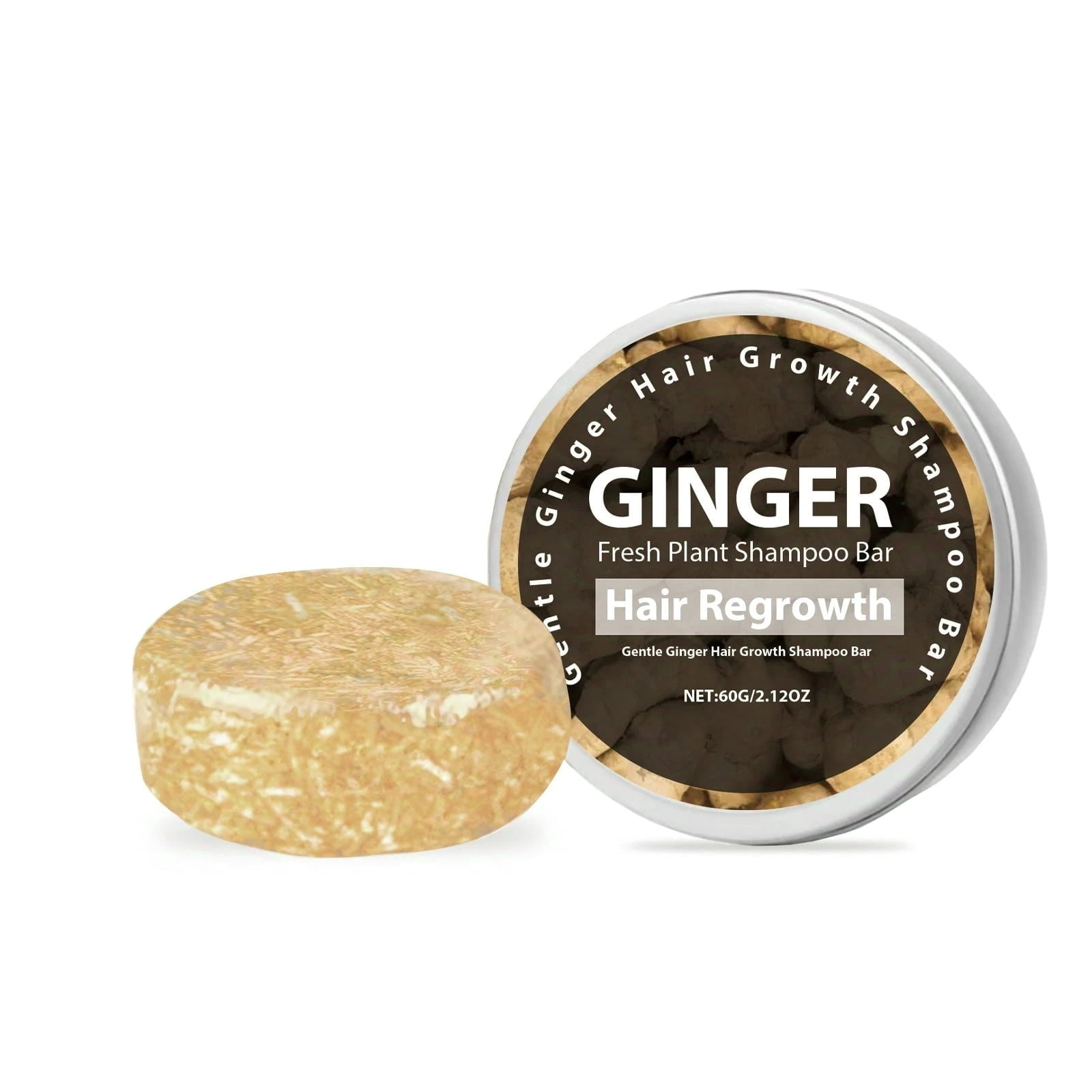LAOLAO Ginger Shampoo Bar - Scalp Cleansing & Nourishing for Daily Use ...