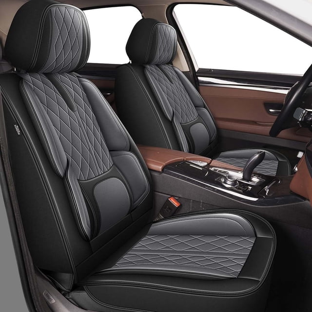 LAONNVIR 2 Front Car Seat Covers Fit for Kia Optima 2002-2020 Front Set ...