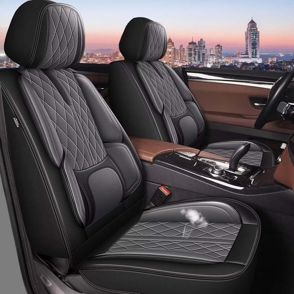 LAONNVIR Car Seat Covers Custom Fit for Nissan Versa 2009-2025 Anti ...