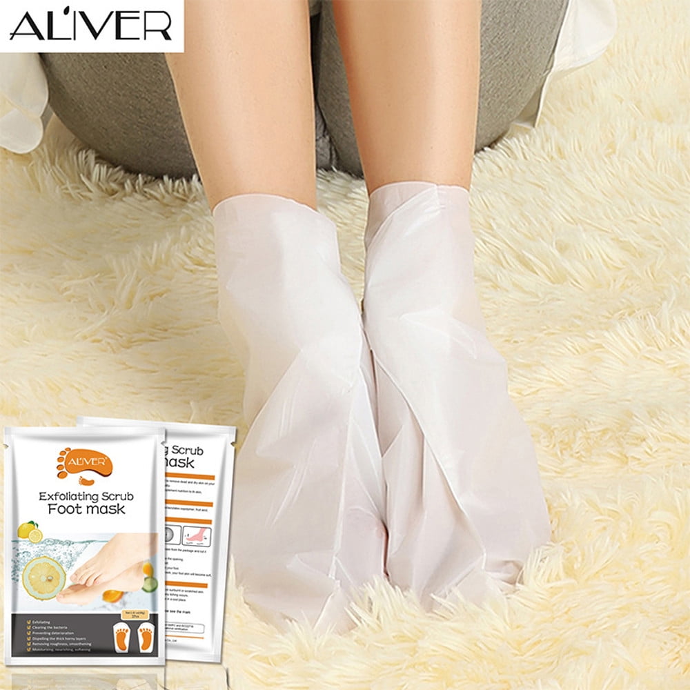 LAOSR Hot Remove Dead Skin Foot Mask Peeling Cuticles Heel Feet Care ...