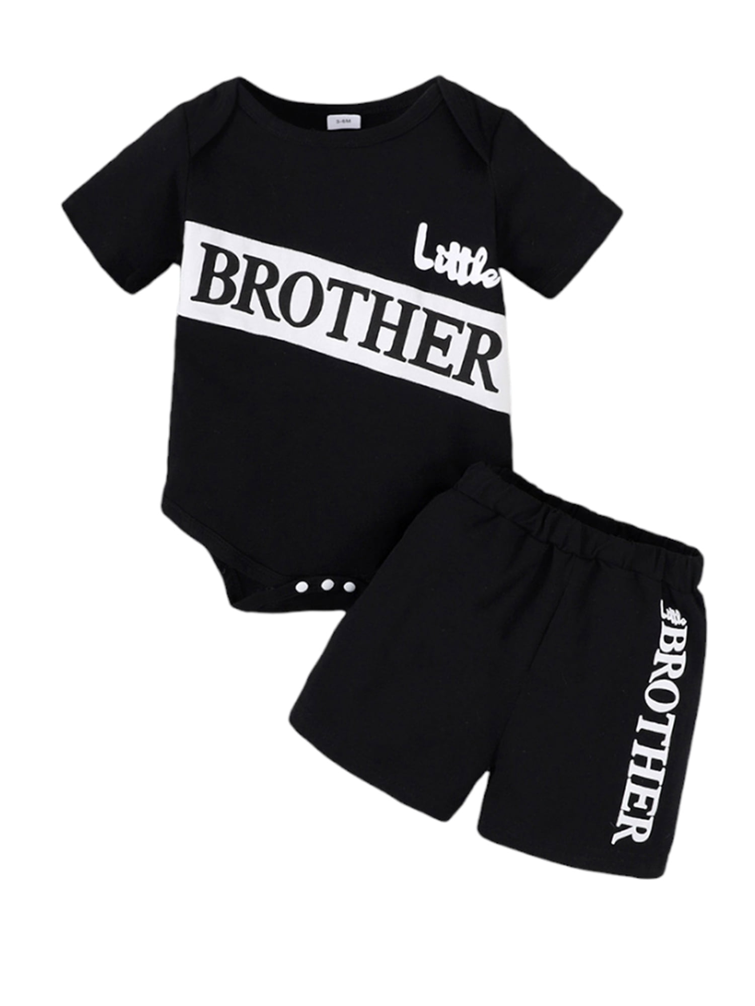 LAPAKIDS Newborn Baby Boy Outfits Clothes Summer Romper & Short Pants ...