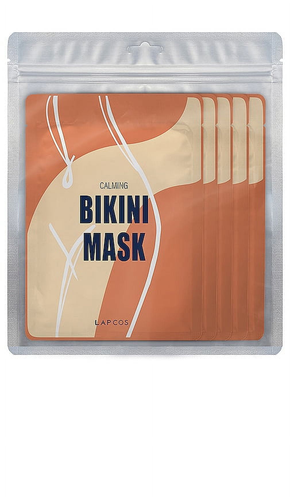LAPCOS Calming Bikini Mask Set - Body Masks 0.88 fl.oz. x 5 - Walmart.com