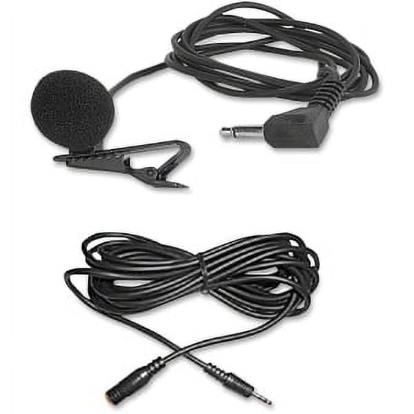 LAPEL MICROPHONE 40FT CORD 12FT EXTENSION - Walmart.com