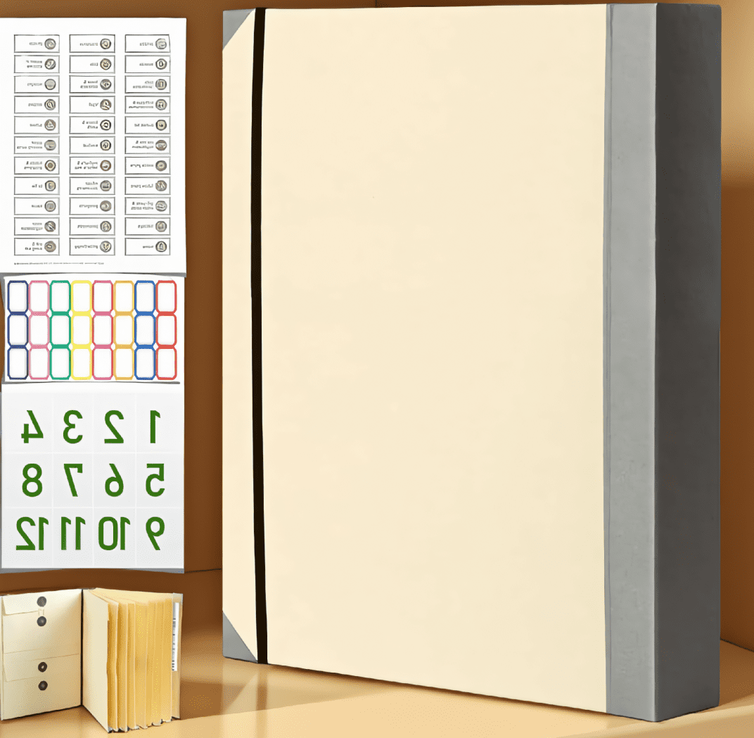 LAPTOM MAX 1 Set End of Life Planner Organizer Binder with Color-Coded ...