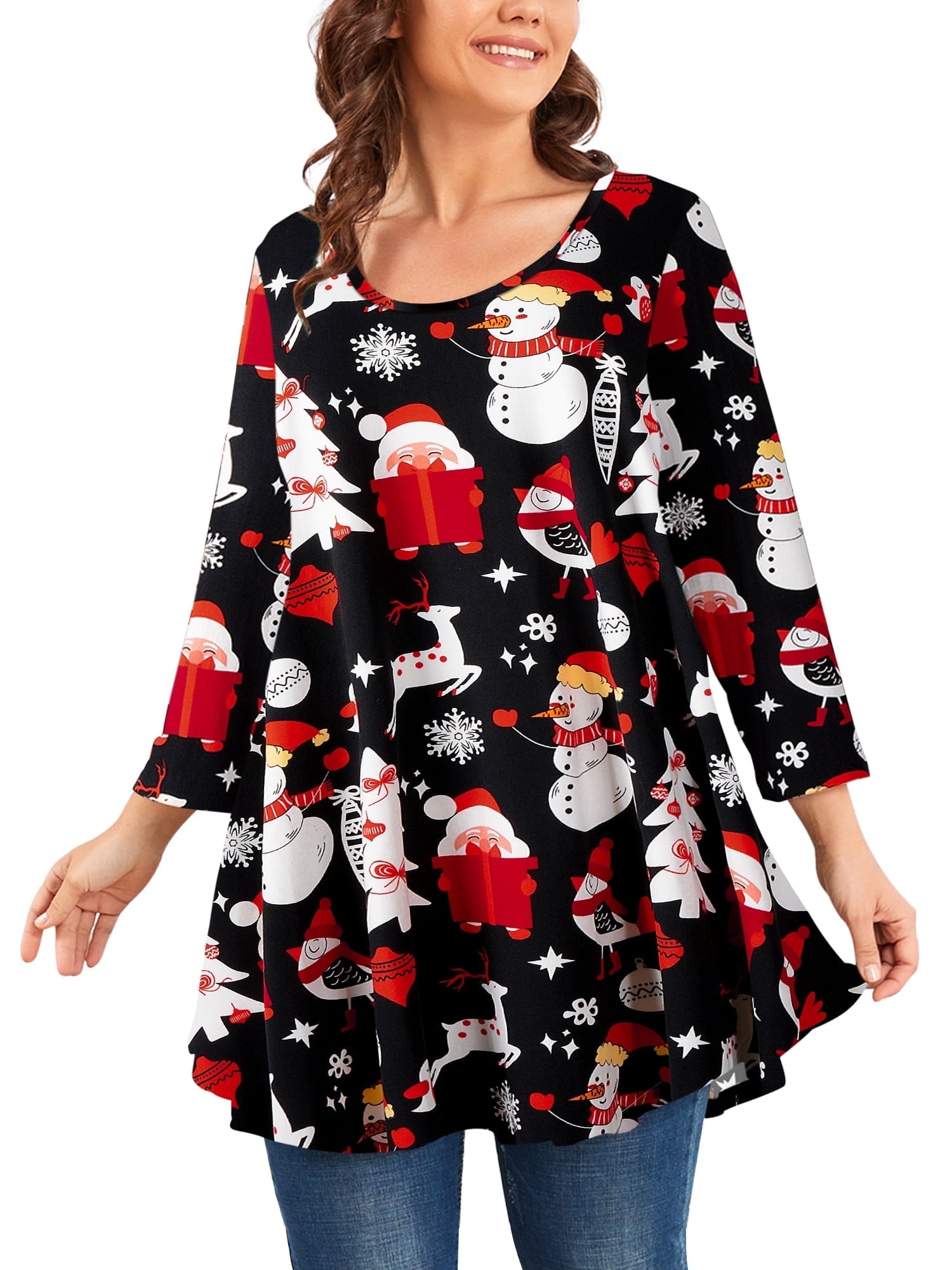 LARACE Stylish Plus Size Tunics for Women - Comfortable and Flattering ...