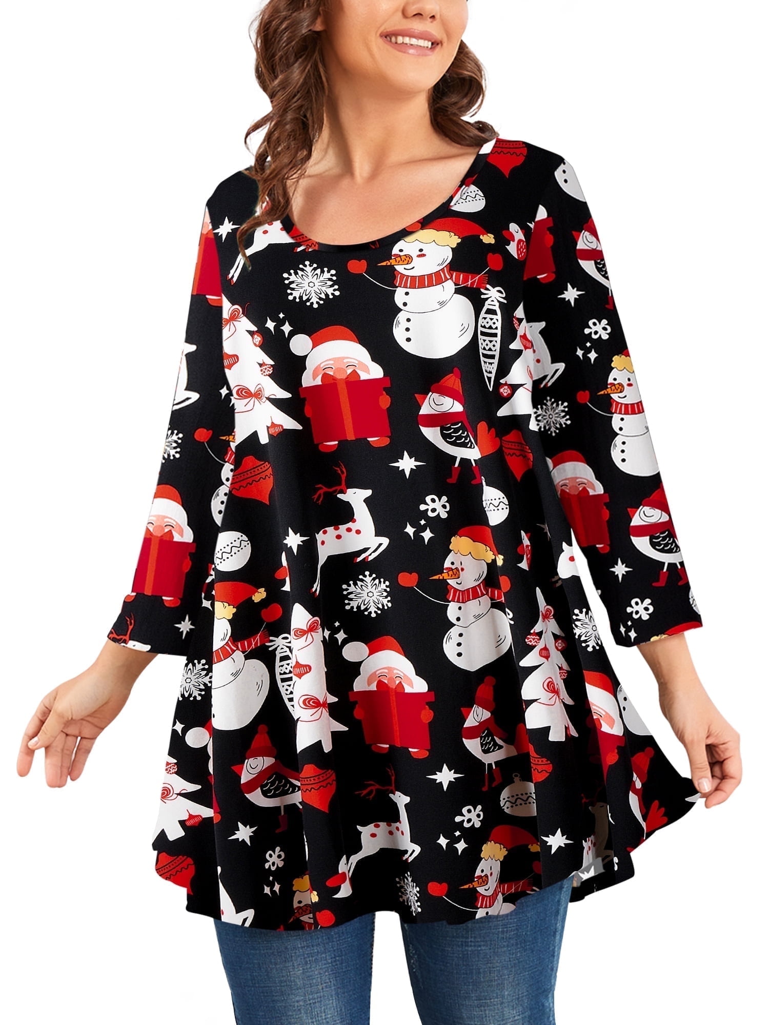 LARACE Stylish Plus Size Tunics for Women - Comfortable and Flattering ...