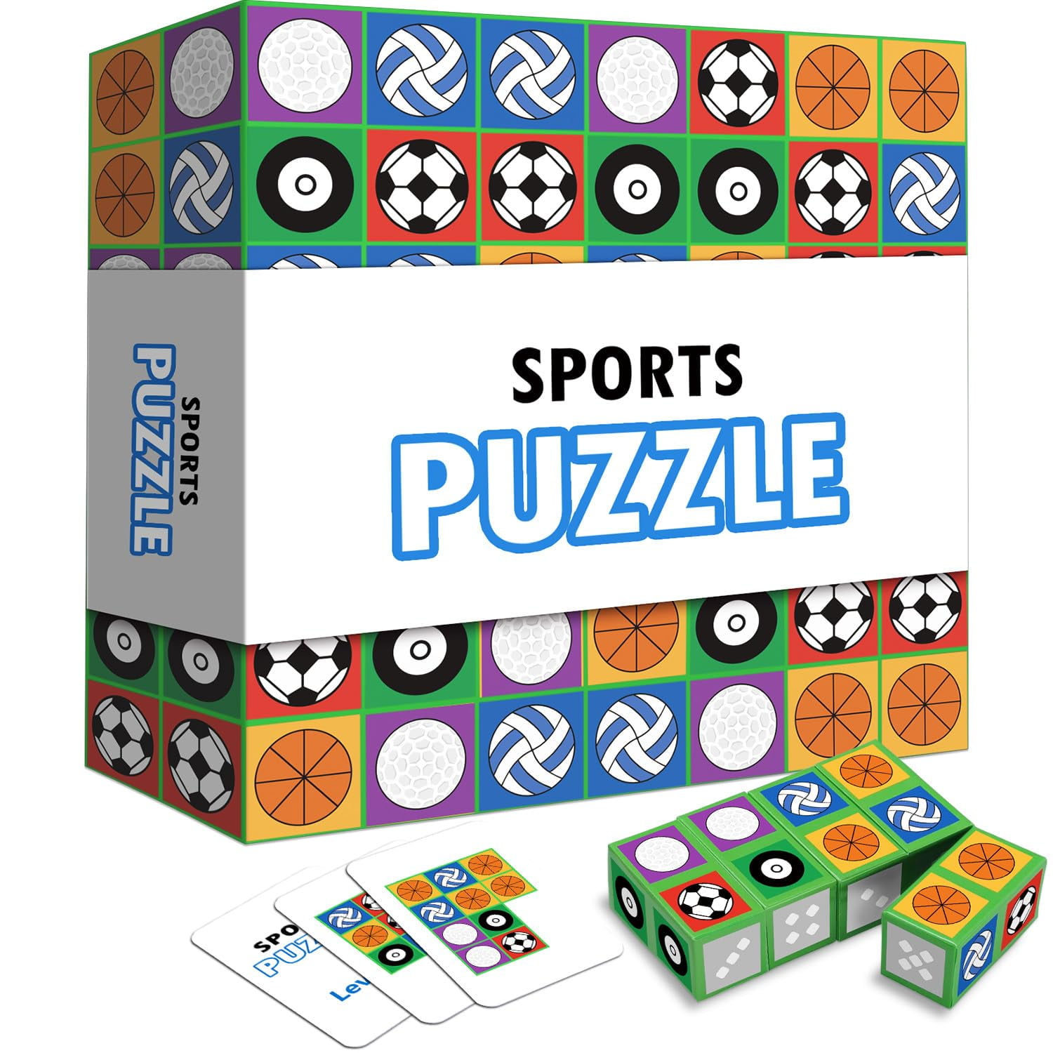 LARDEMOTO Matching Board Game, IFF17 Sports Block Puzzle Games Visual ...