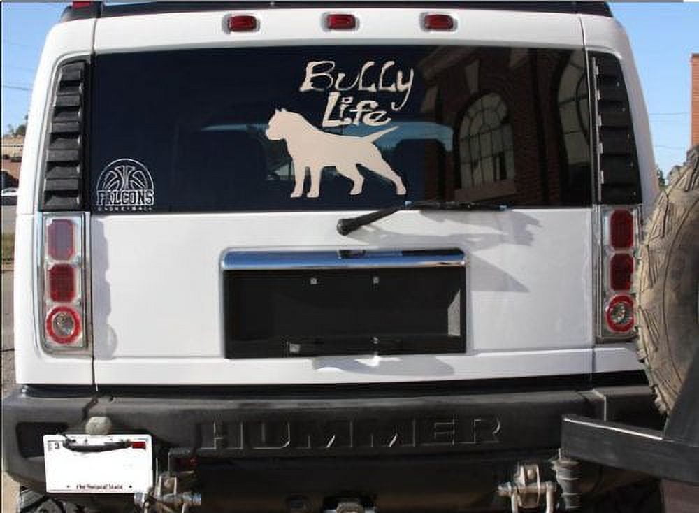 LARGE American Bully APBT Sticker Decal pit bull rescue k9 parolees jl ...