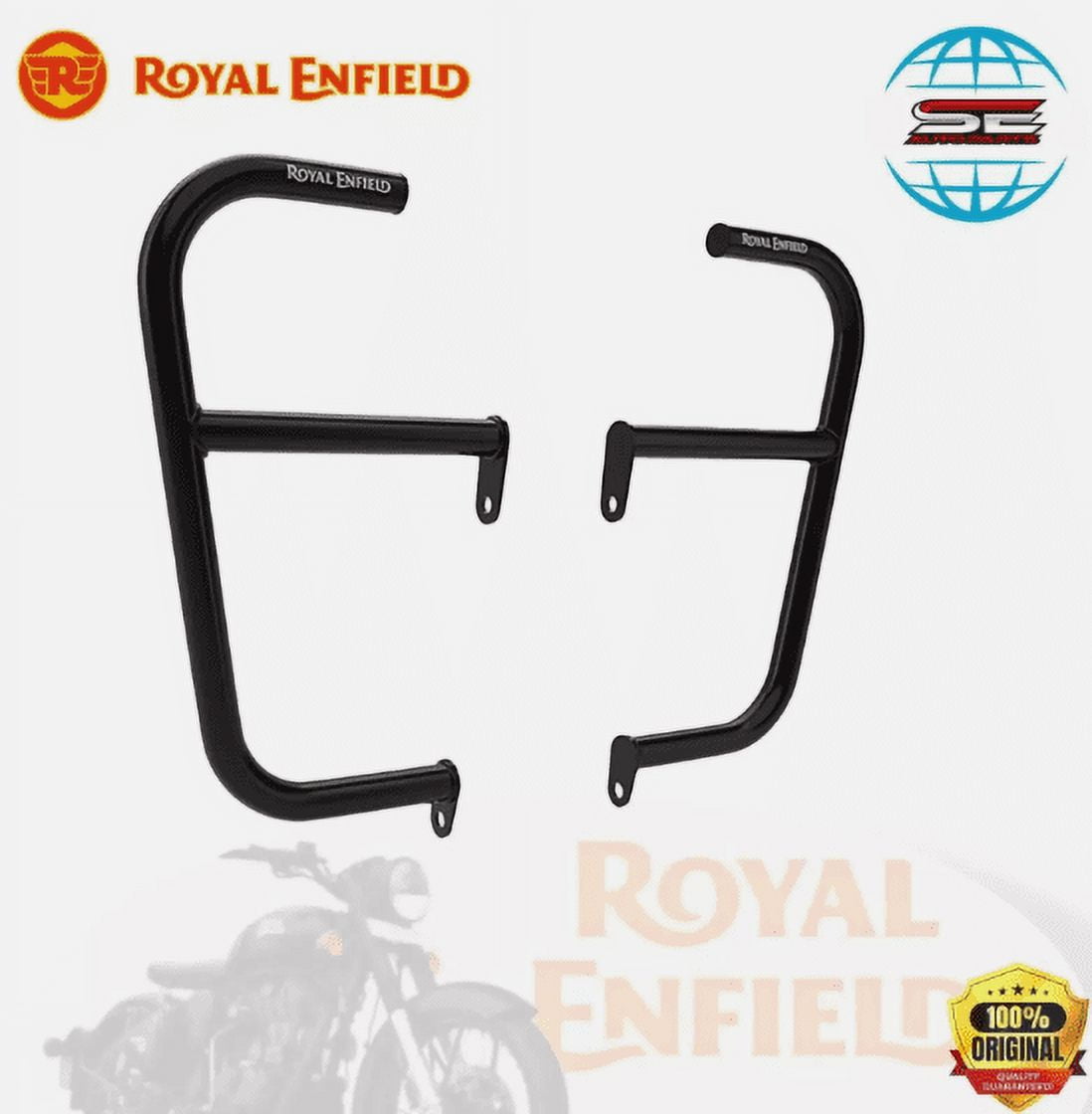 LARGE ENGINE GUARD FOR ROYAL ENFIELD INTERCEPTOR 650 / CONTINENTAL GT ...