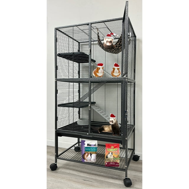 LARGE Full Double Unit Two Story Small Animal Critter Hamster Habitat ...