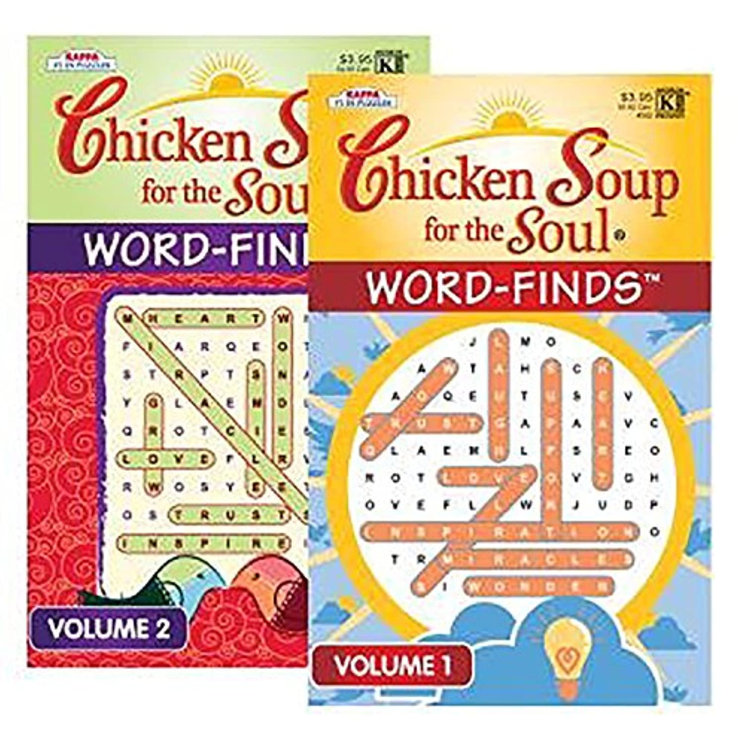 LARGE KAPPA CHICKEN SOUP FOR THE SOUL WORD FINDS PUZZLE BOOK | THE BIG ...