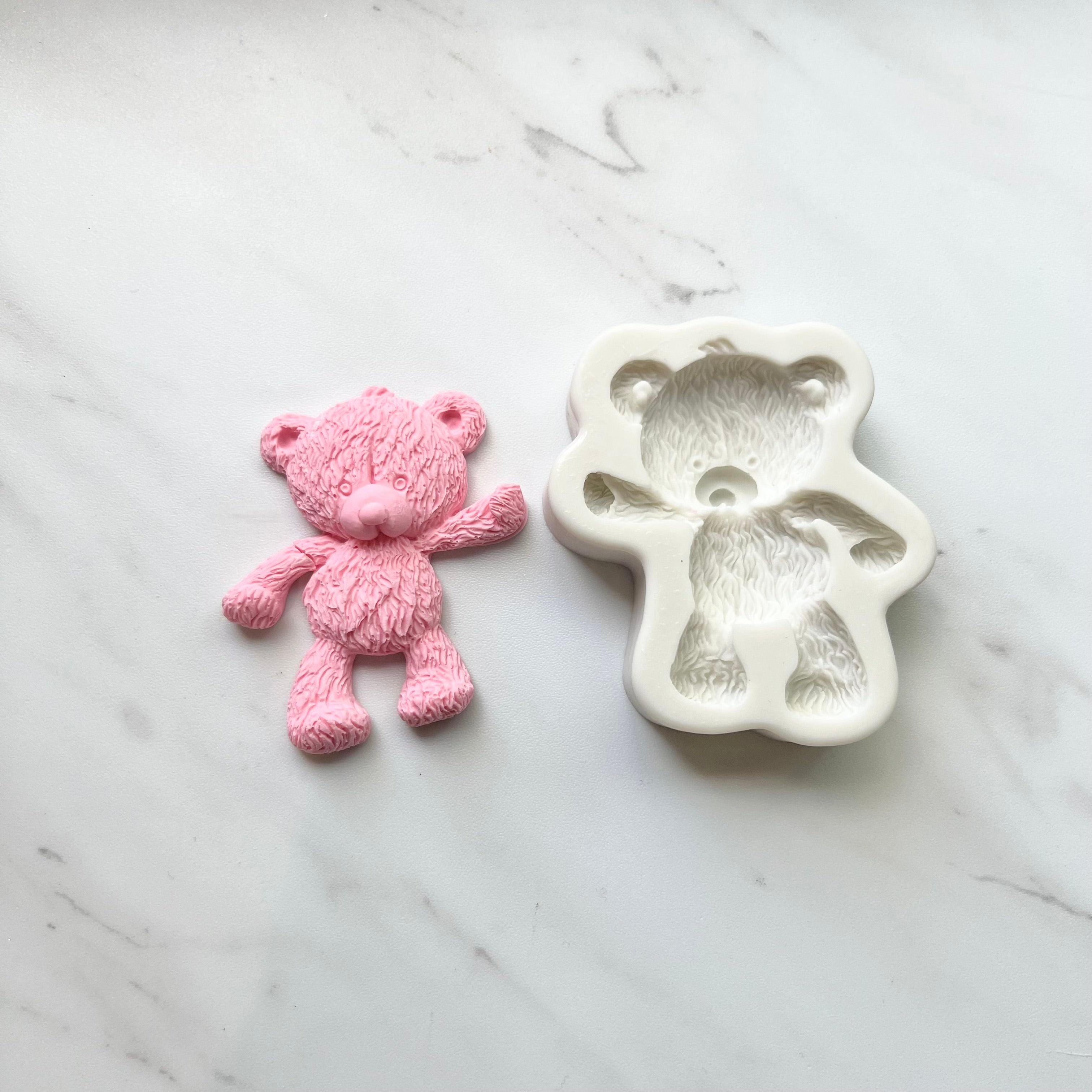 LARGE PLUSH TEDDY BEAR BAKING MOLD FOR CUPCAKES, CAKEPOPS, CHOCOLATE ...