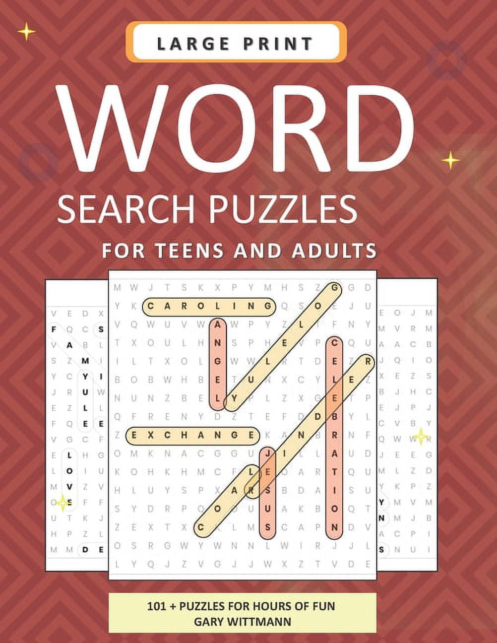 LARGE PRINT Word Search Puzzles for Teens and Adults: 101 Word Search ...