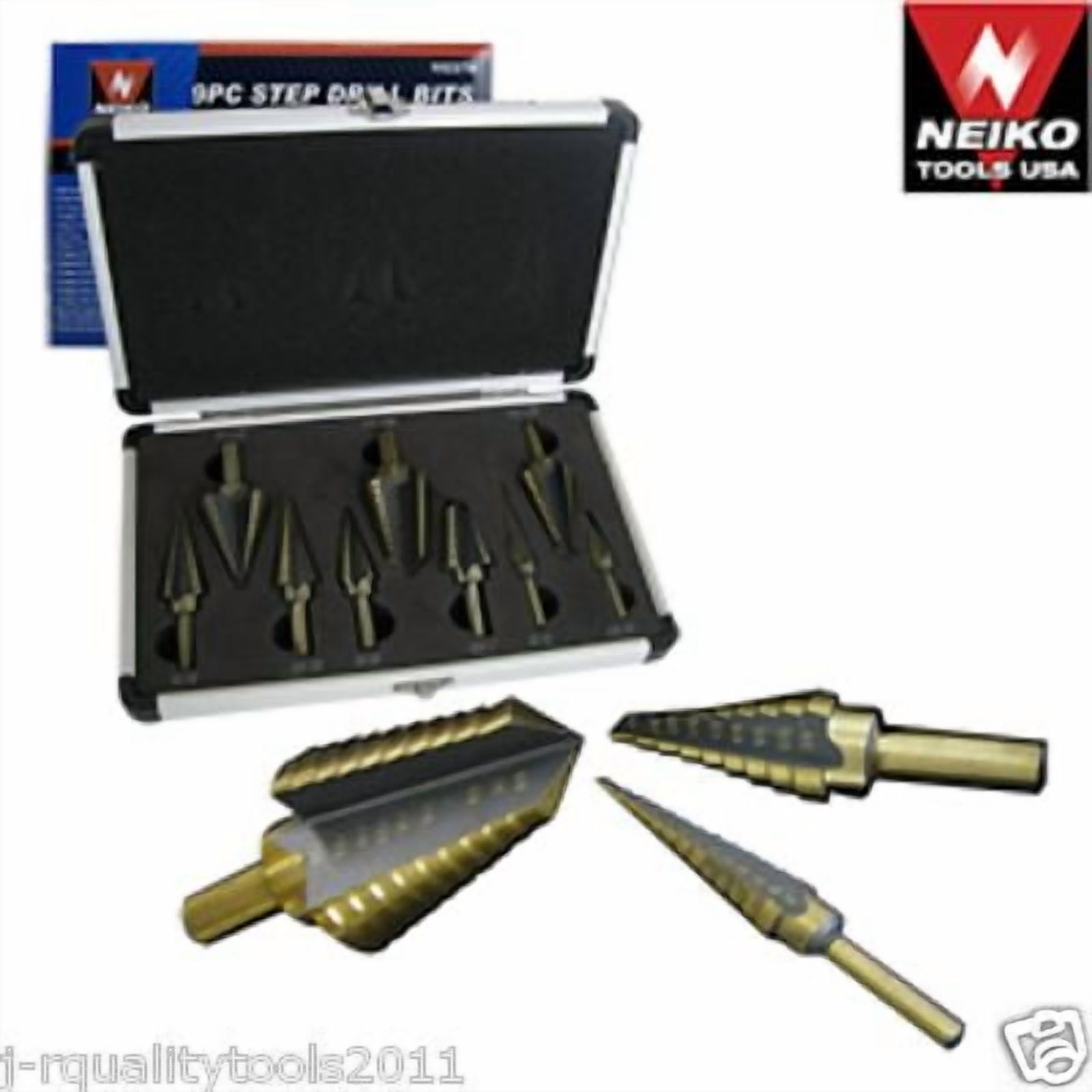 LARGE SELECTION STEP STEPPED DOWN VARIABLE SIZE STEEL DRILL BIT UNIBIT ...