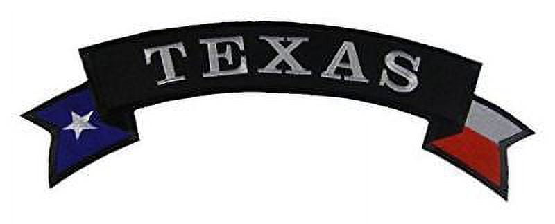 LARGE TEXAS STATE TOP ROCKER BACK PATCH BIKER PRIDE LONESTAR DON'T MESS ...