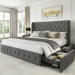 Shop King Platform Beds with Storage and LED Lights for Your Bedroom