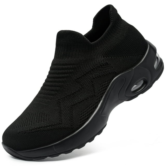 LARNMERN Steel Toe Shoes for Women Air Cushion Work Shoes Lightweight ...