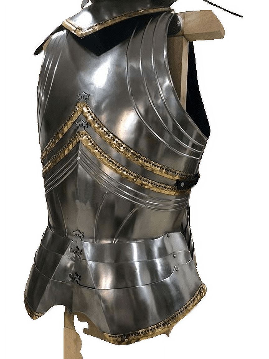 LARP Medieval Gothic Knight Half Suit of Armor Wearable Costume ...