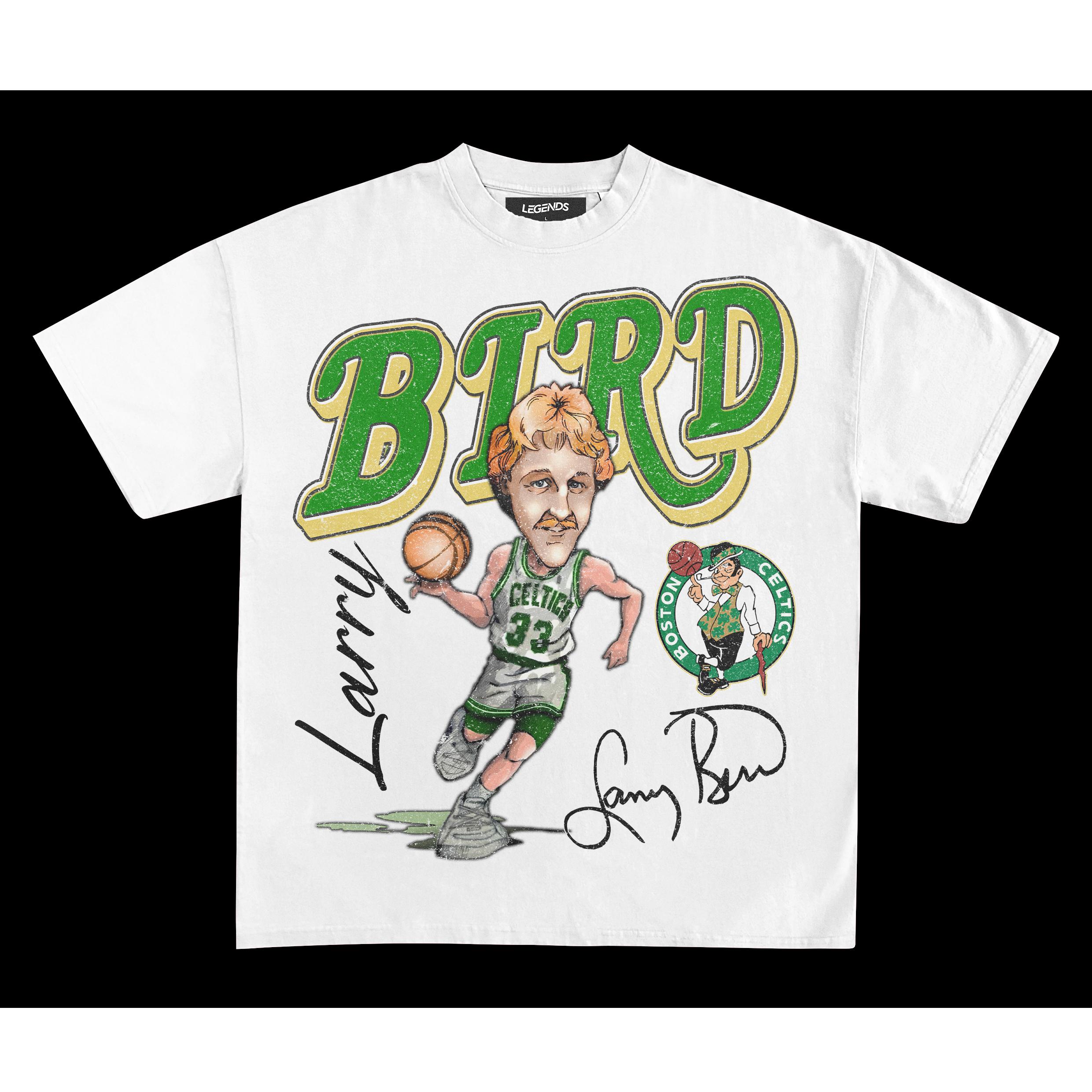 LARRY BIRD THROWBACK TEE_3 - Walmart.com