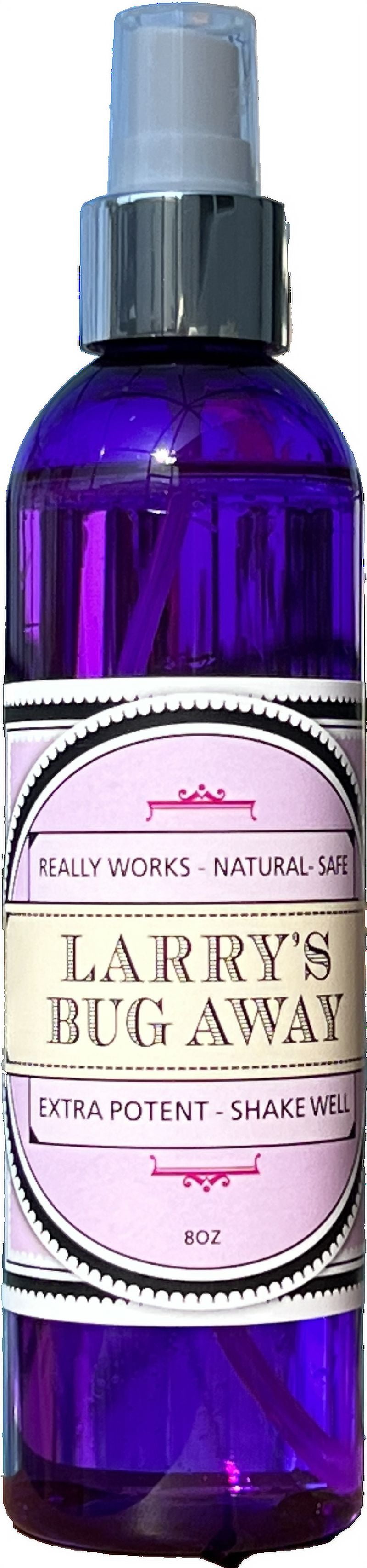 LARRY'S BUG AWAY, Peppermint Spray, 8 oz, Repels Gnats and Mosquitos ...