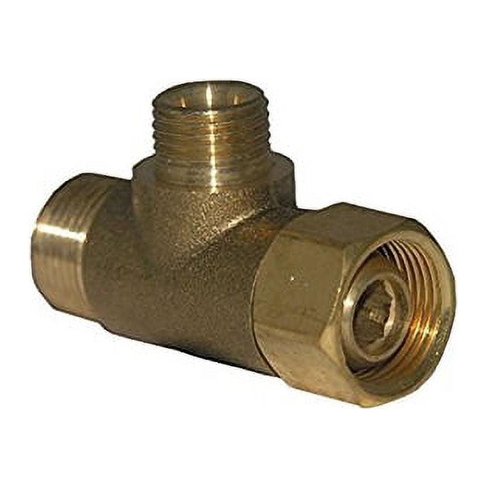 LARSEN SUPPLY CO. INC. 06-9101 3/8x3/8x1/4ANG Stop Tee - Walmart.com