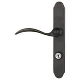 LARSON QuickFit Aged Bronze Handleset with Exterior Lever - High ...